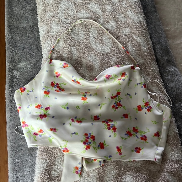 Zara | Tops | Zara Over The Neck Cowl Neck Top | Poshmark